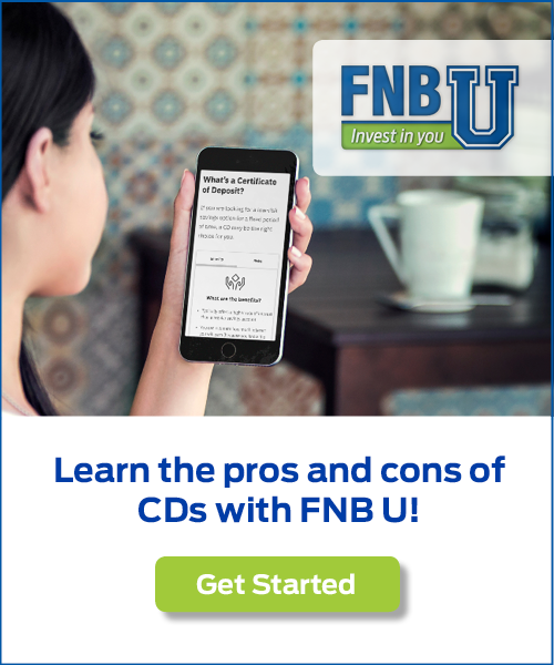 Certificate of Deposit | First National Bank | Des Moines & Ames