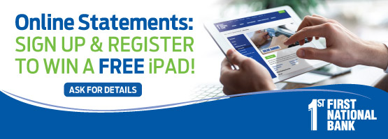 Personal & Business Banking: First National Bank: Ames, West Des Moines ...