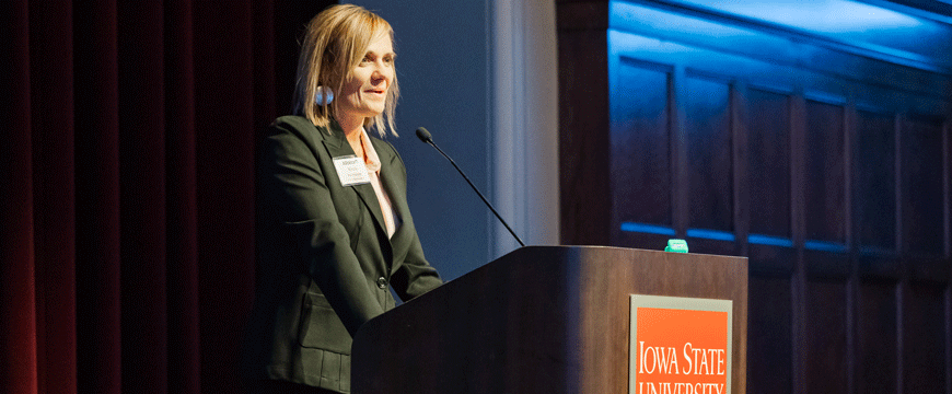 Nicole Rasmussen Recognized as Downtown Ames Chairperson